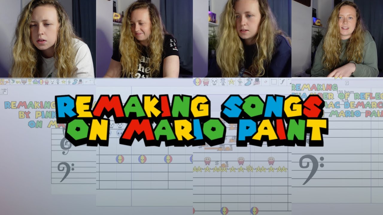 Remaking Songs on Mario Paint Compilation (clodagh) - YouTube