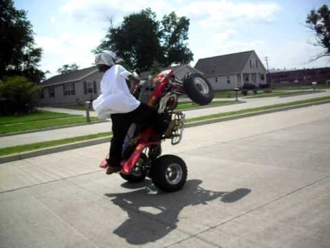 Banshee Wheelie - YouTube