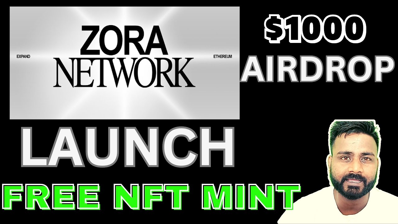 ZORA NETWORK TOKEN AIRDROP / FREE MINT NFT - YouTube