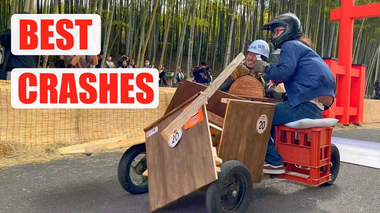 Red Bull Box Cart Race: Best Crashes & Funny Moments Compilation🚗Osaka ...