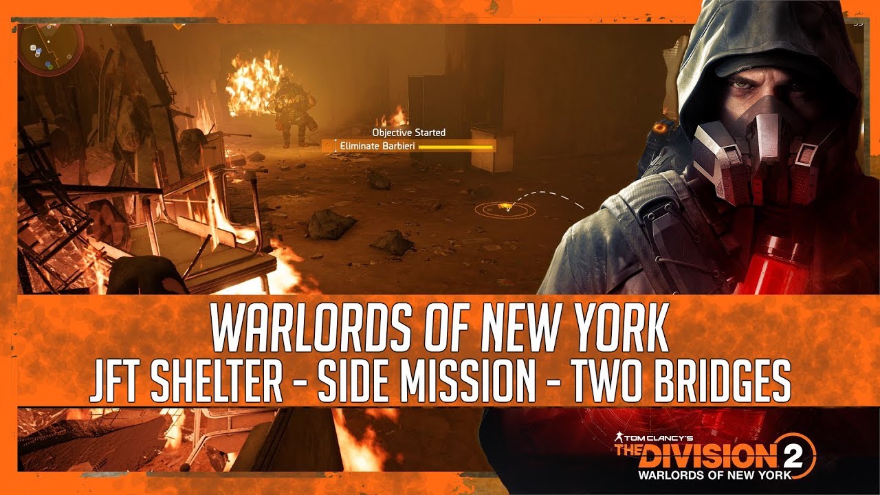 The Division 2 | JFT Shelter | Two Bridges | Warlords of New York - YouTube