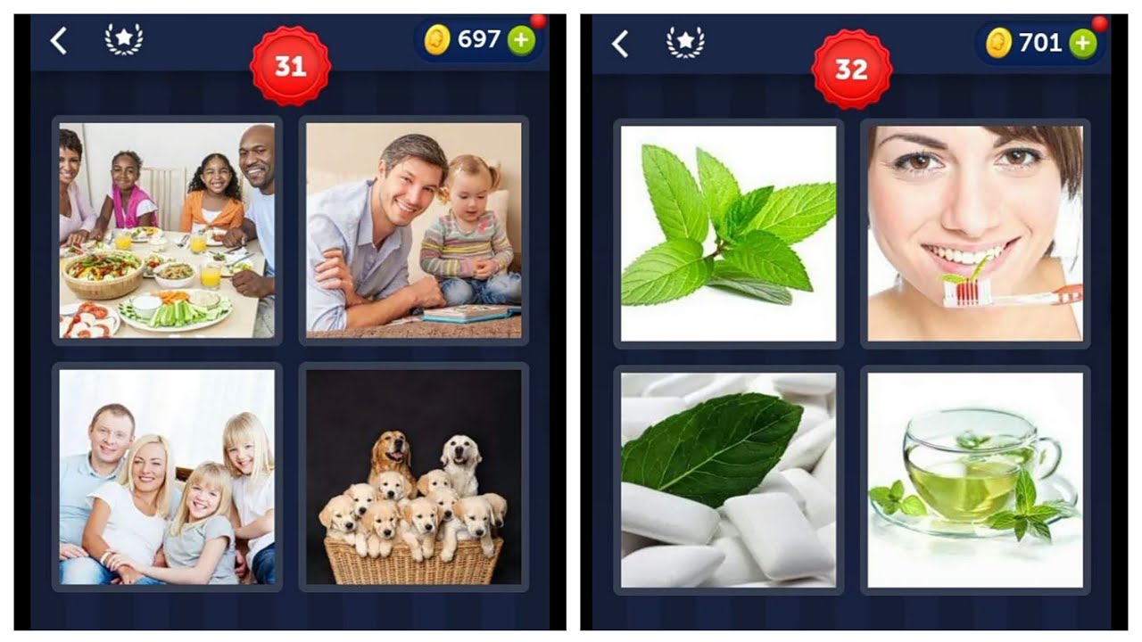 4 Pics 1 Word - 31,32 Level Answers - YouTube