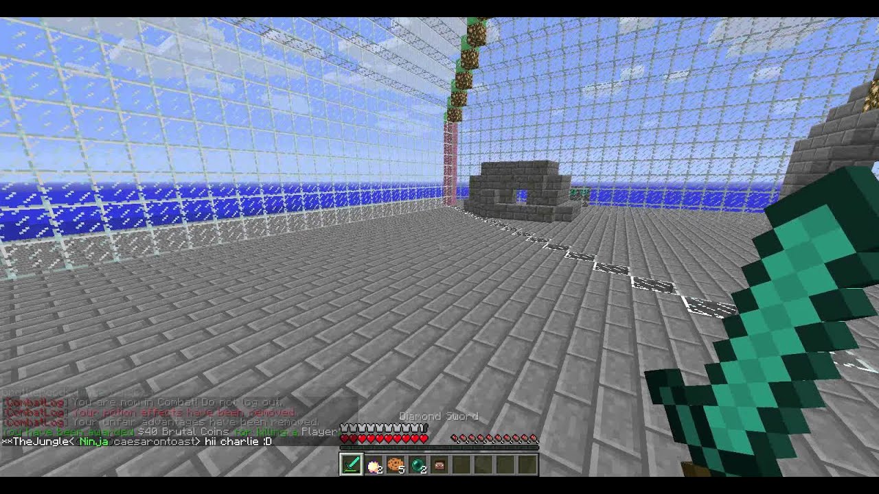 Minecraft PVP Gameplay #1 - YouTube