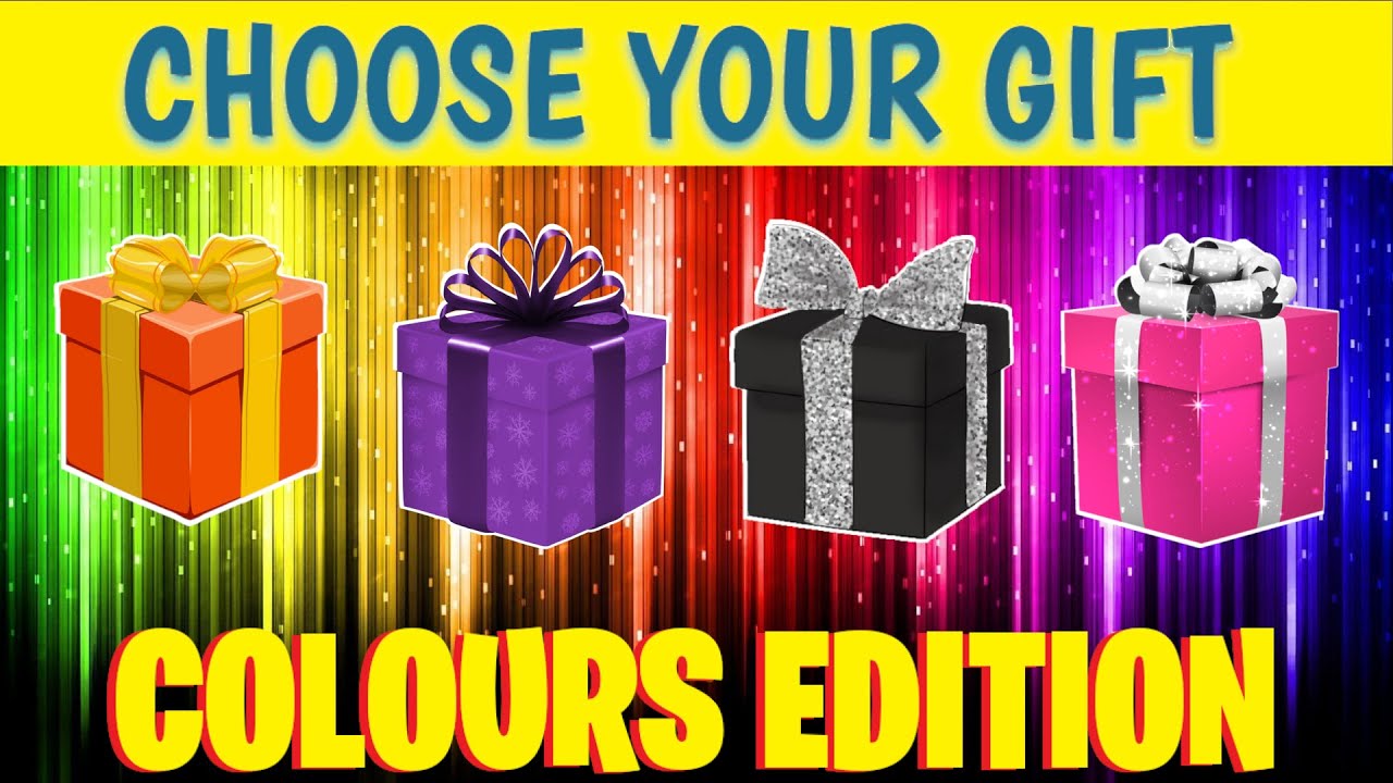 Choose Your Gift - COLOURS EDITION - YouTube