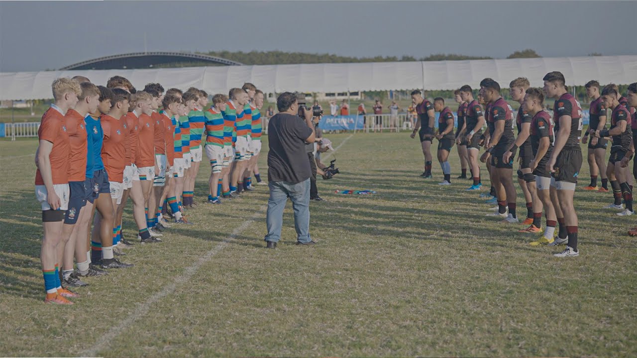 The moment Hamilton Boys' performed the haka in front of an English ...