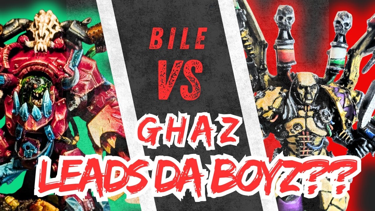 Post Game Breakdown. How strong is Ghaz leading Boyz? Warhammer 40k ...
