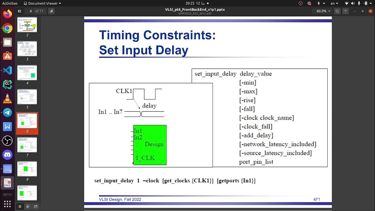3) set_input_delay - YouTube 3) set_input_delay - YouTube