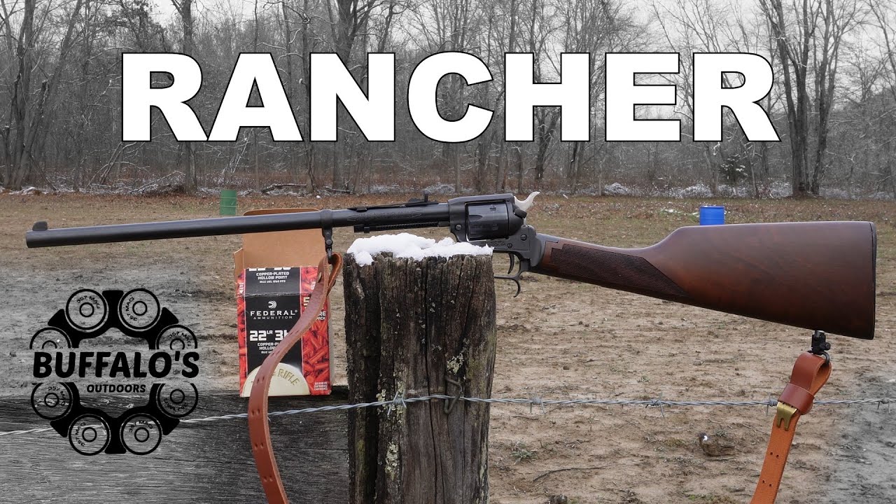 Heritage Rough Rider Rancher .22 Carbine - YouTube