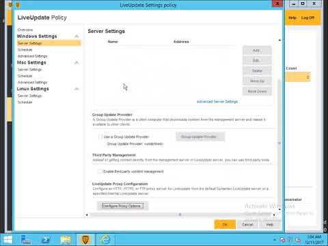 SEPM Live Update Policy - YouTube