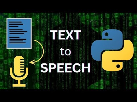 Convert Text to Speech with Python and Flask | Build a Text-to-Speech Web App! - YouTube