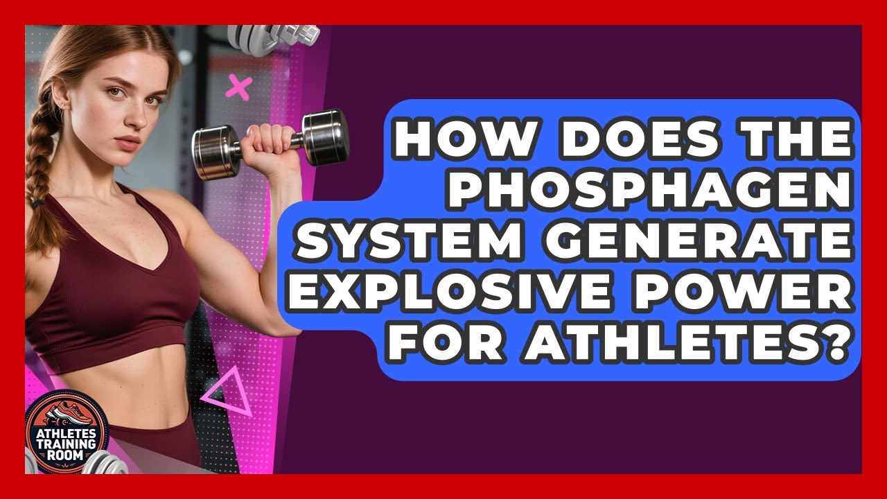 How Does The Phosphagen System Generate Explosive Power For Athletes ...