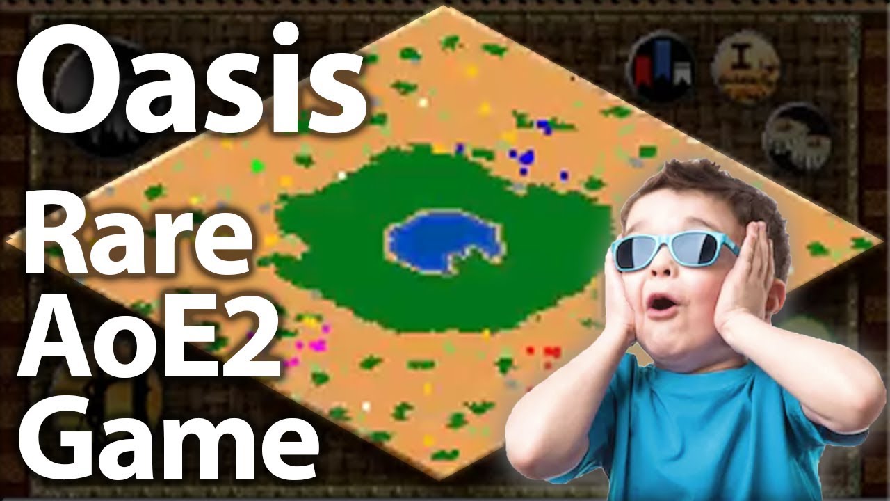 Oasis 3v3!? RARE and AWESOME AoE2 Game! - YouTube