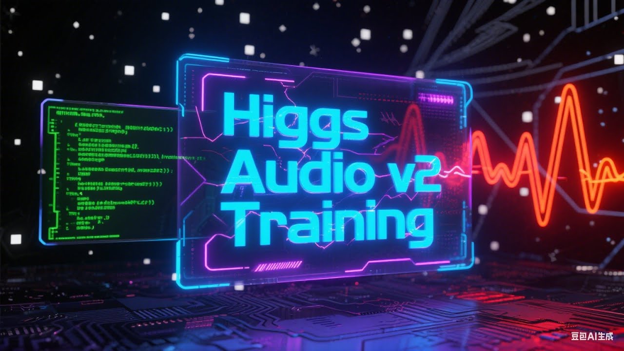 沐神开源的Higgs Audio V2我写了个训练脚本 - YouTube