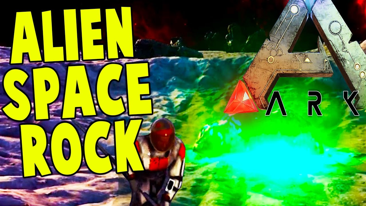 ARK: Moon Survival - ALIENS ARRIVE ON GLOWING SPACE ROCK - (Ark ...
