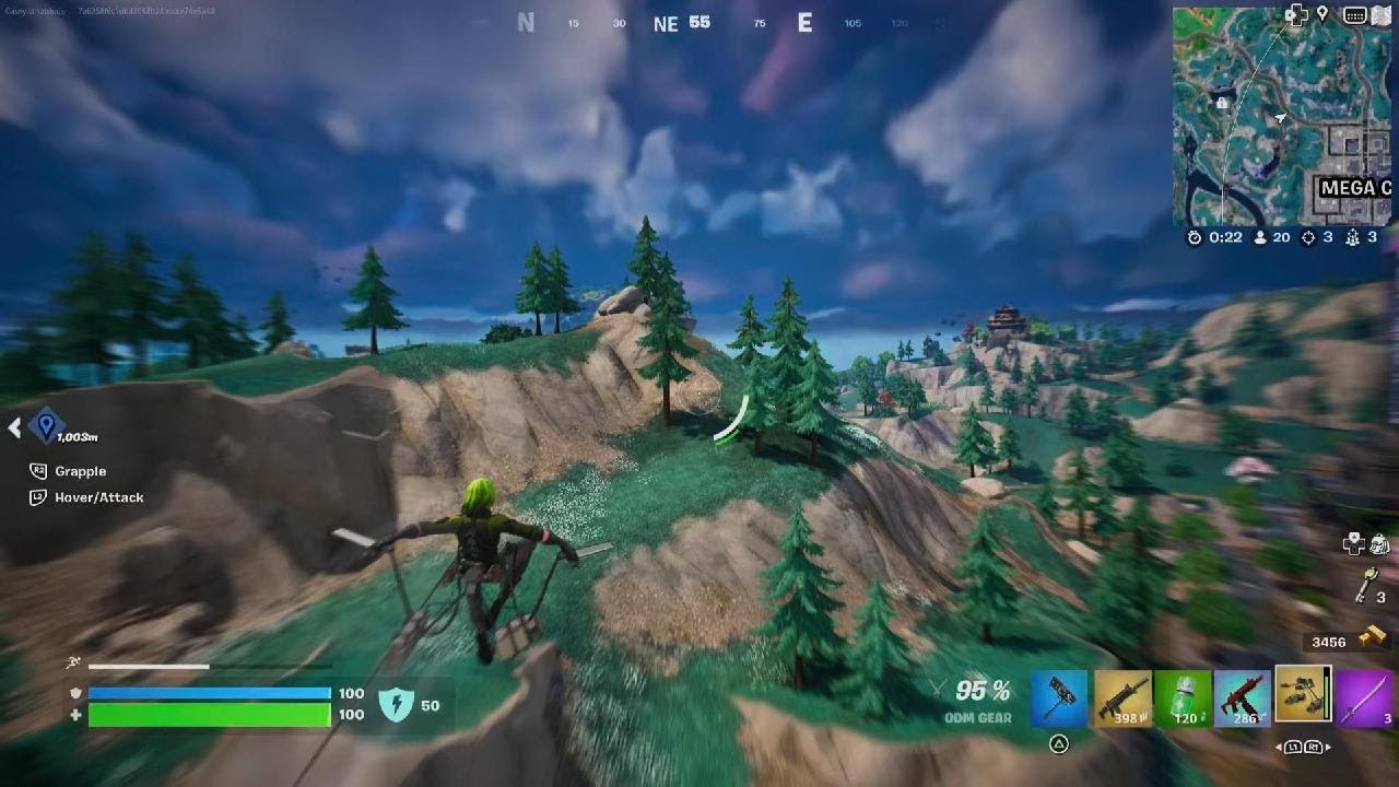 Fortnite W with overclocked pulse rifle - YouTube