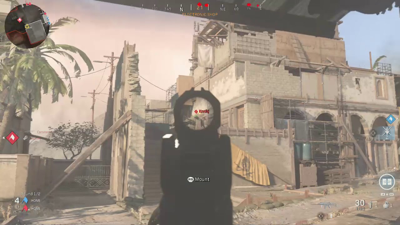 Call of duty modern warfare multiplayer, Rammaza map/part 1 - YouTube