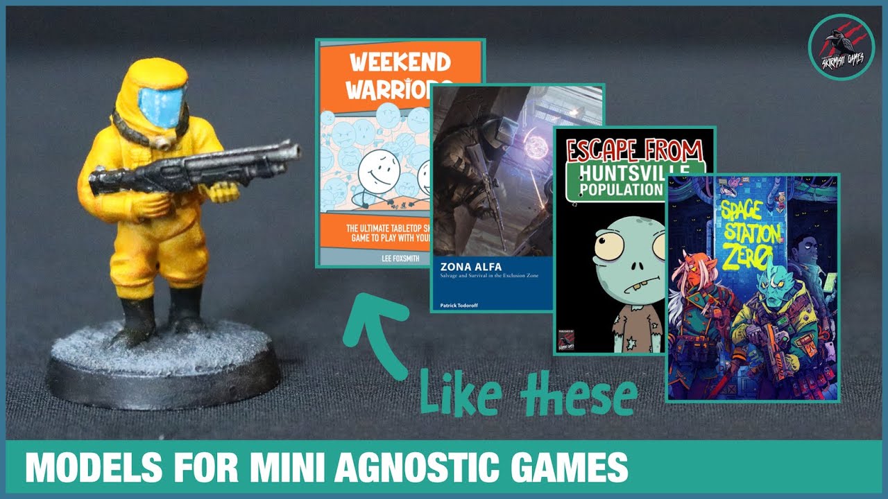 Models For SPACE STATION ZERO & Other Miniature Agnostic Games Like ...