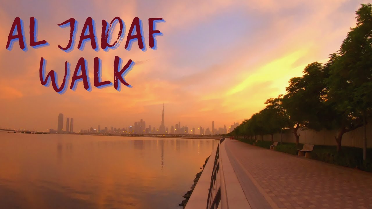 Al Jadaf Walk | 4K | UAE | Dubai | Skyline View - YouTube