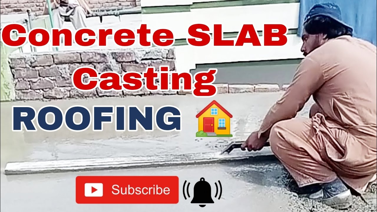 ROOFING 👍 Concrete SLAB Costing || Mistri Hasan | Lander 10 SKR 😱 - YouTube