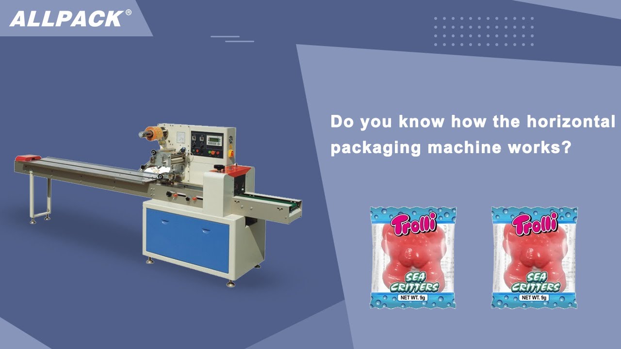 Do you know how the horizontal packaging machine works? - YouTube