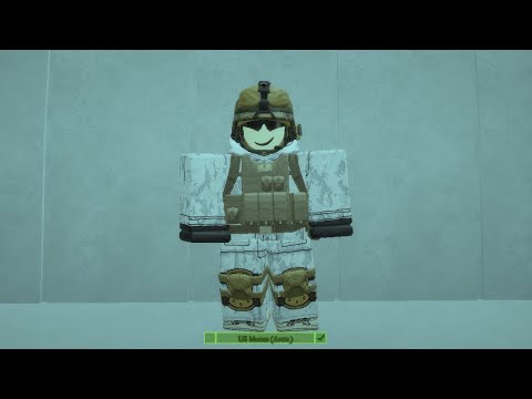Roblox US Marine (Arctic) (Avatar Build) (Remake) - YouTube
