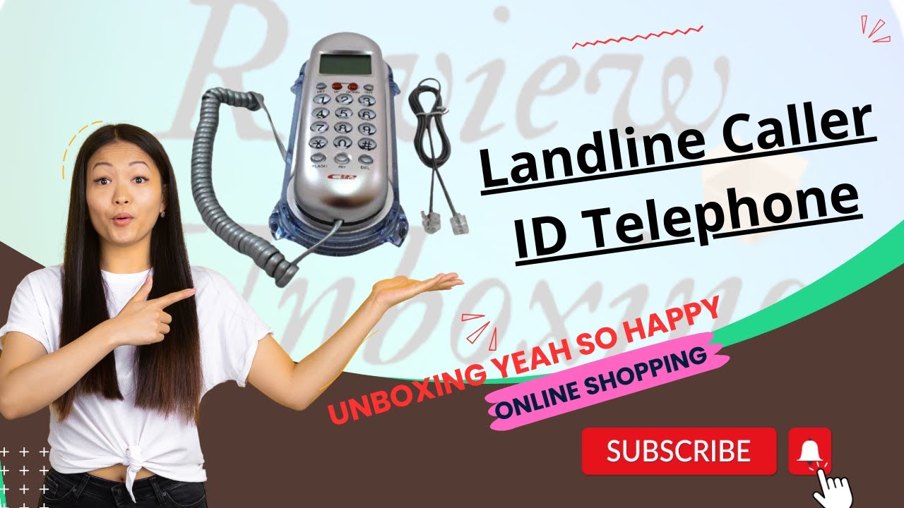 Landline Caller ID Telephone, Amazon shopping, Amazon Review, Amazon ...