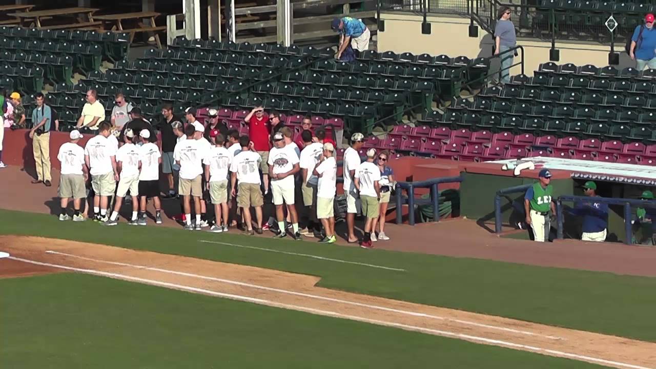 West Jessamine Colts First Pitch - YouTube