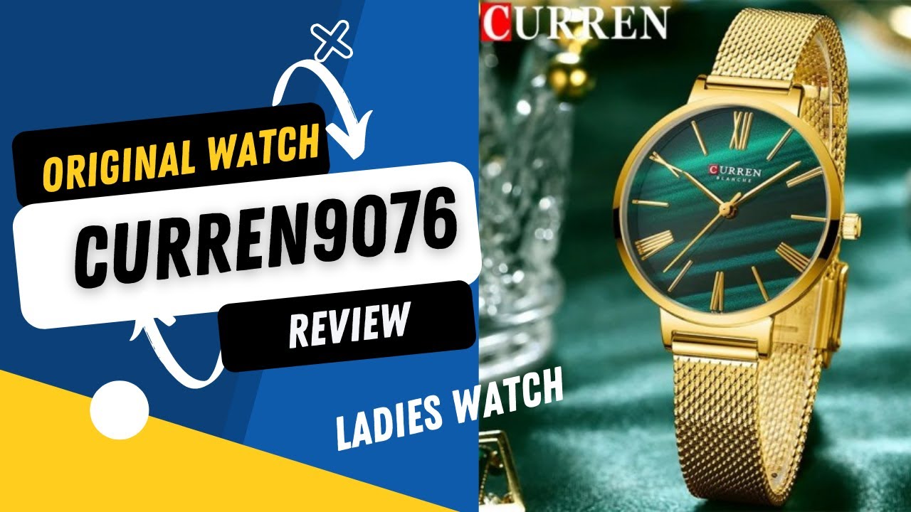 curren9076 ladies watch review||CURREN 9076 Fashion Luxury Watches for ...