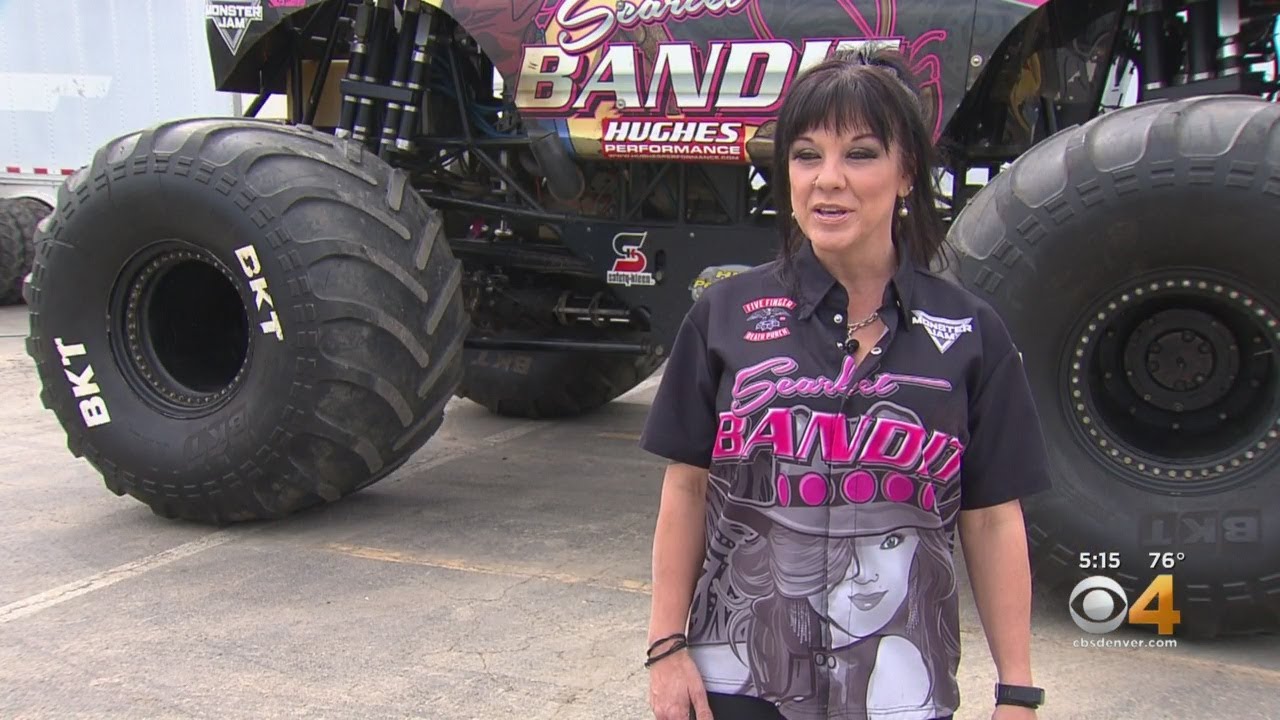 Monster Jam Driver Says Her Life Revolves Around Sport - YouTube