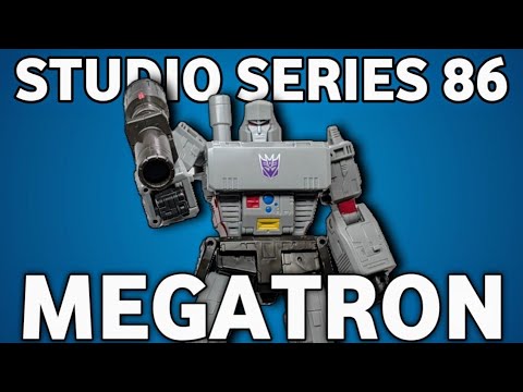 Studio Series 86 Megatron Transformers Action Figure Review - YouTube
