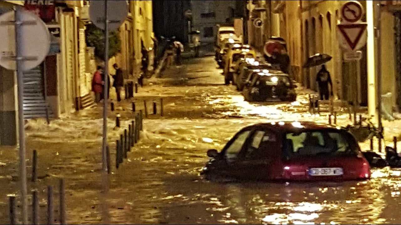 Inondations Cannes - 3 octobre 2015 - YouTube