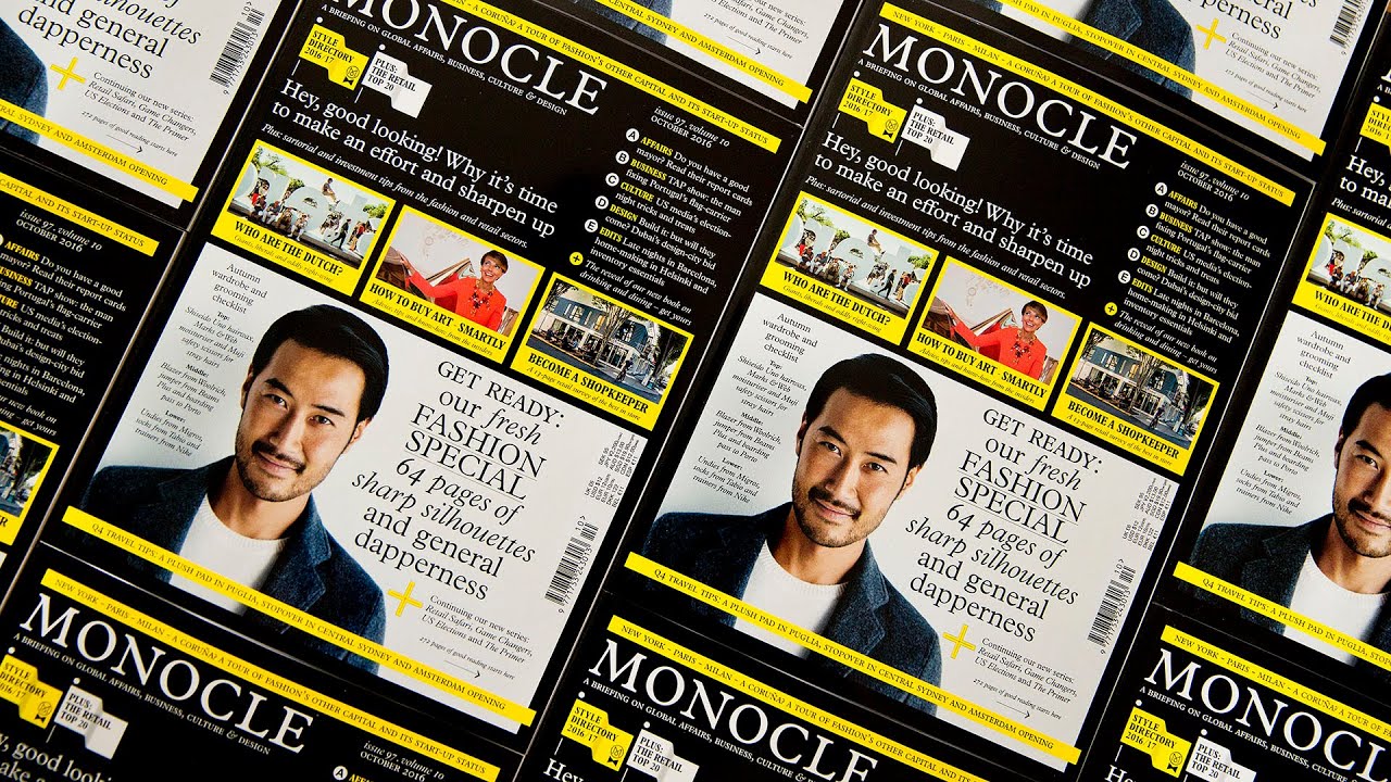 Monocle preview: October issue 2016 - YouTube