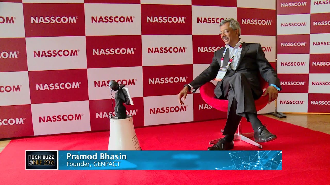 Pramod Bhasin, Founder, GENPACT || Tech Buzz @ NILF2016 - YouTube