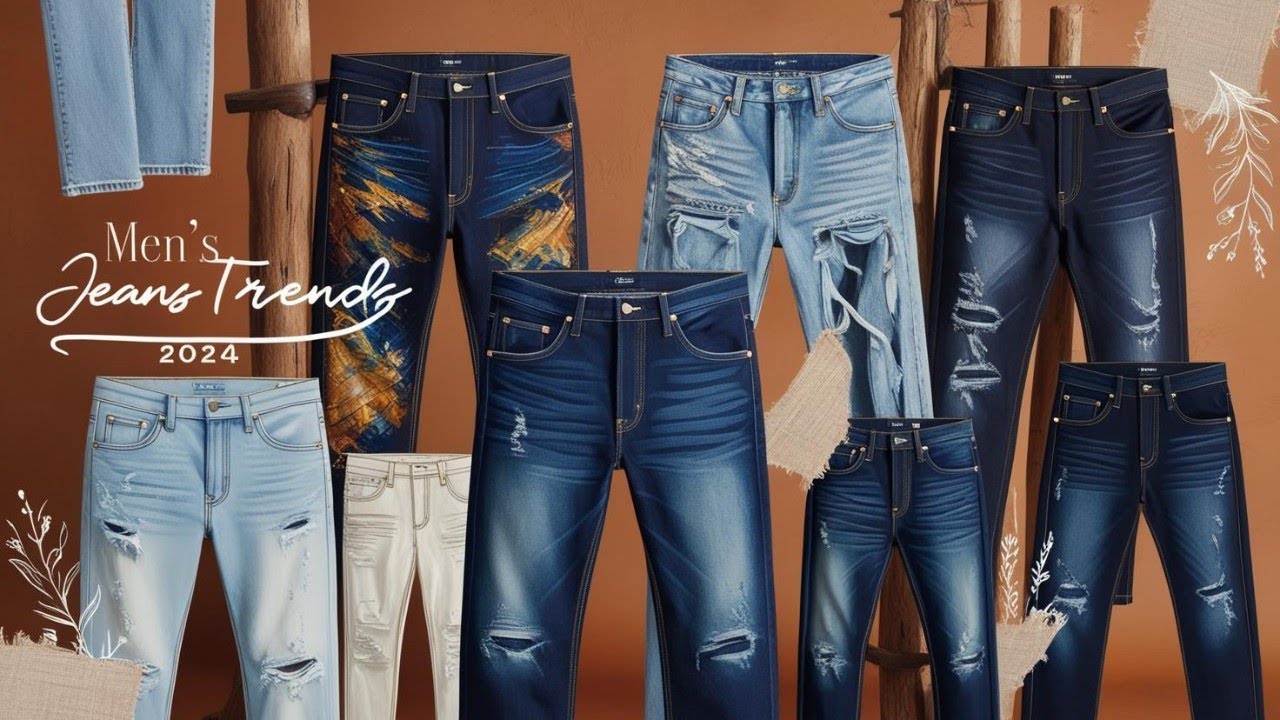 Men's Jeans Fashion Trends 2024 | Must-Have Styles and Tips - YouTube