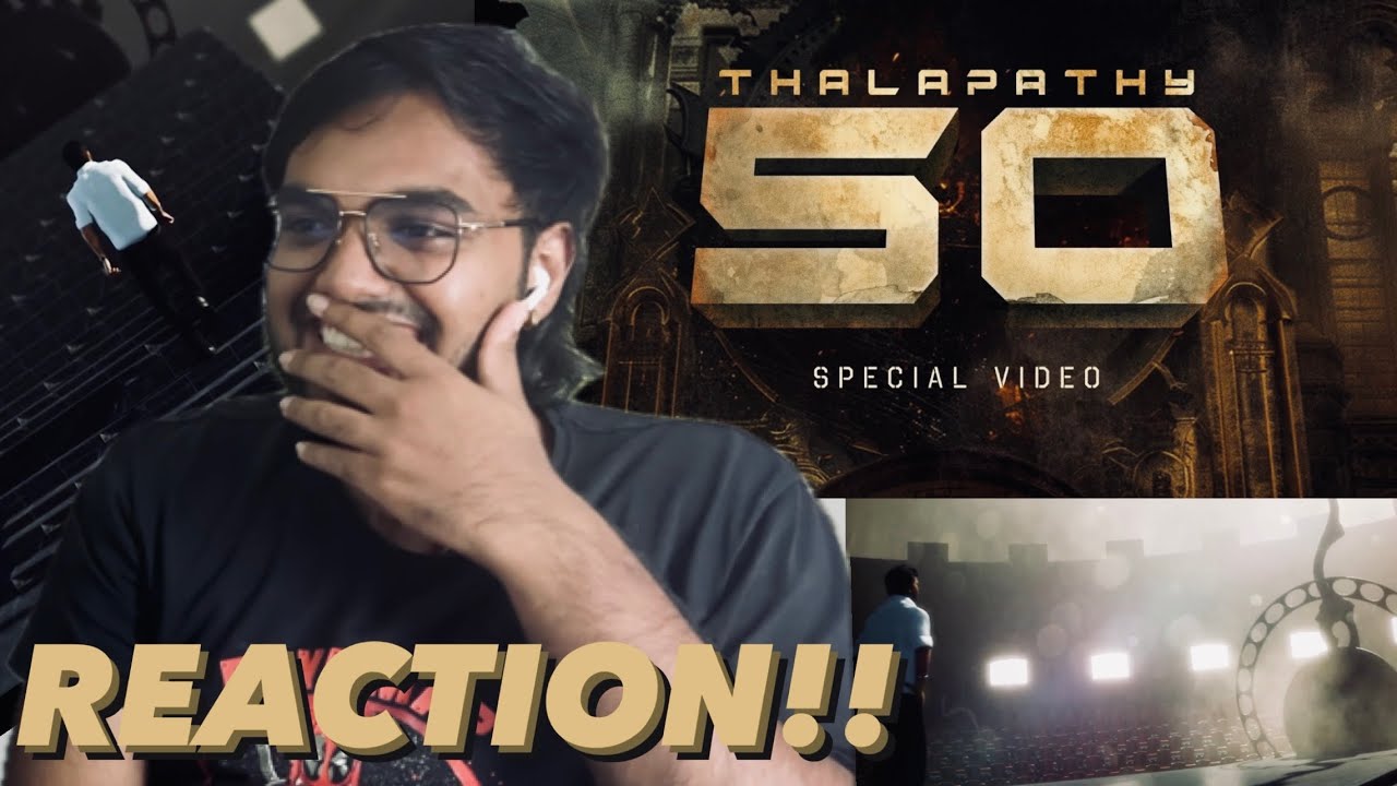 Thalapathy 50 - Tribute by 7 Screen Studios | REACTION!! | Thalapathy ...