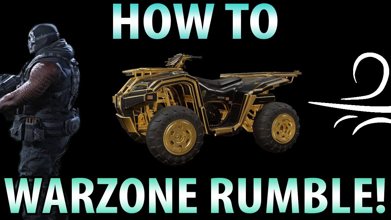 How To Warzone Rumble - YouTube