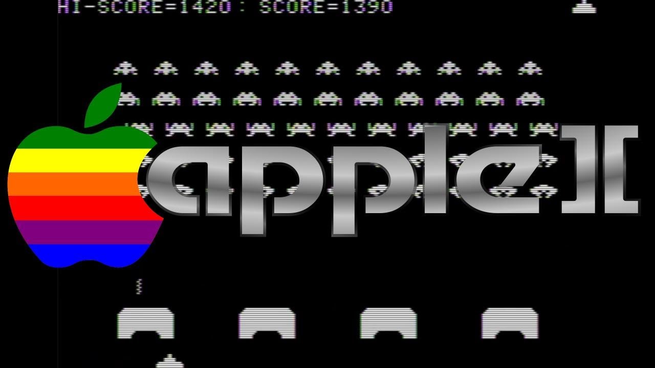 [Apple II] Space Invaders スペースインベーダー, 1979. - YouTube