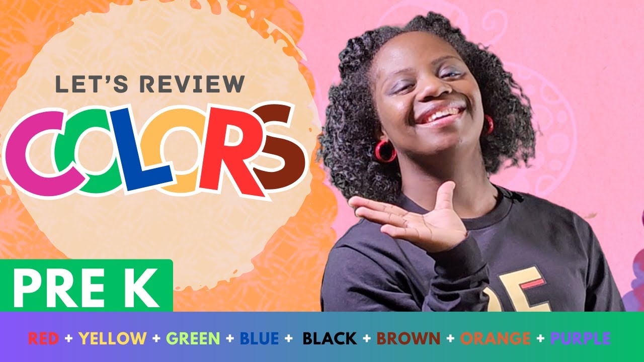 Review & Learn the Basic Colors | Red, Blue, Yellow & More! | Pre K ...