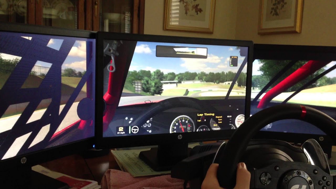 Michael Carter's iracing simulator - YouTube
