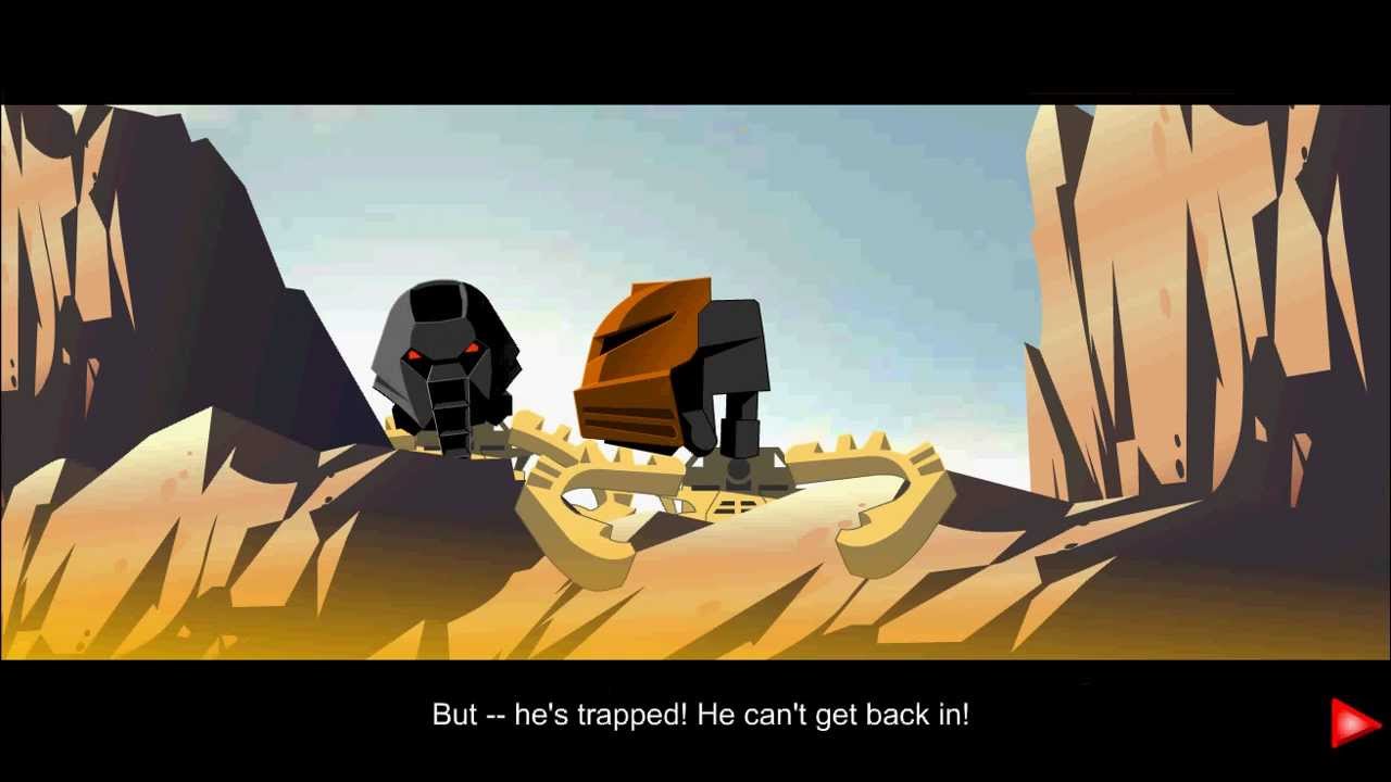 Bionicle 2002 Animation - Episode 1 - Tahnok attack Po-Koro - YouTube