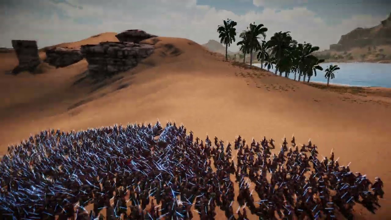 12,000 STAR WARS JEDI & NINJAS VS 1,600,000 SPEARMAN | UEBS MOD UEBS 2 ...