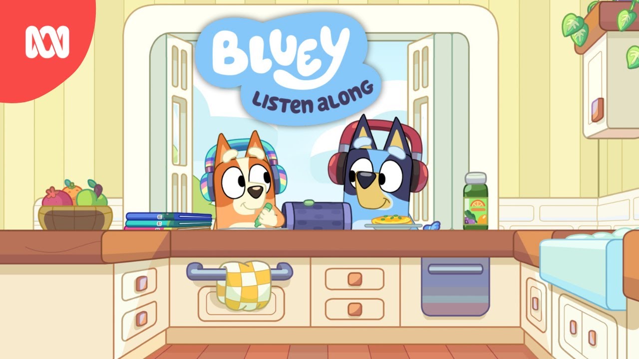 Listen up, squirts! 💙 #Bluey | Bluey Listen Along | ABC Kids listen ...