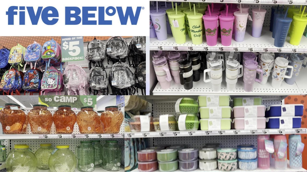 FIVE BELOW SUMMER DEALS | SHOP WITH ME | FIVE BELOW SHOPPING| $1-$5 ...