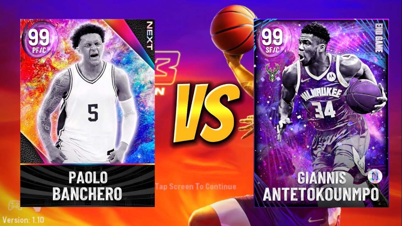 99 OVERALL BANCHERO🔥 vs 99 OVERALL ANTETOKOUNMPO🔥 | NBA2K23 Mobile ...