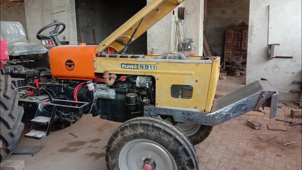 Ks wale sailbrah ll Hmt 5911😎 modified tractor new bumper ll Jack show ...