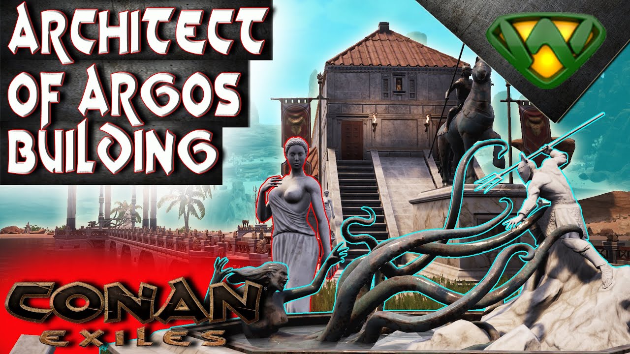 ARCHITECT OF ARGOS DLC Building Overview | Conan Exiles 2020 - YouTube