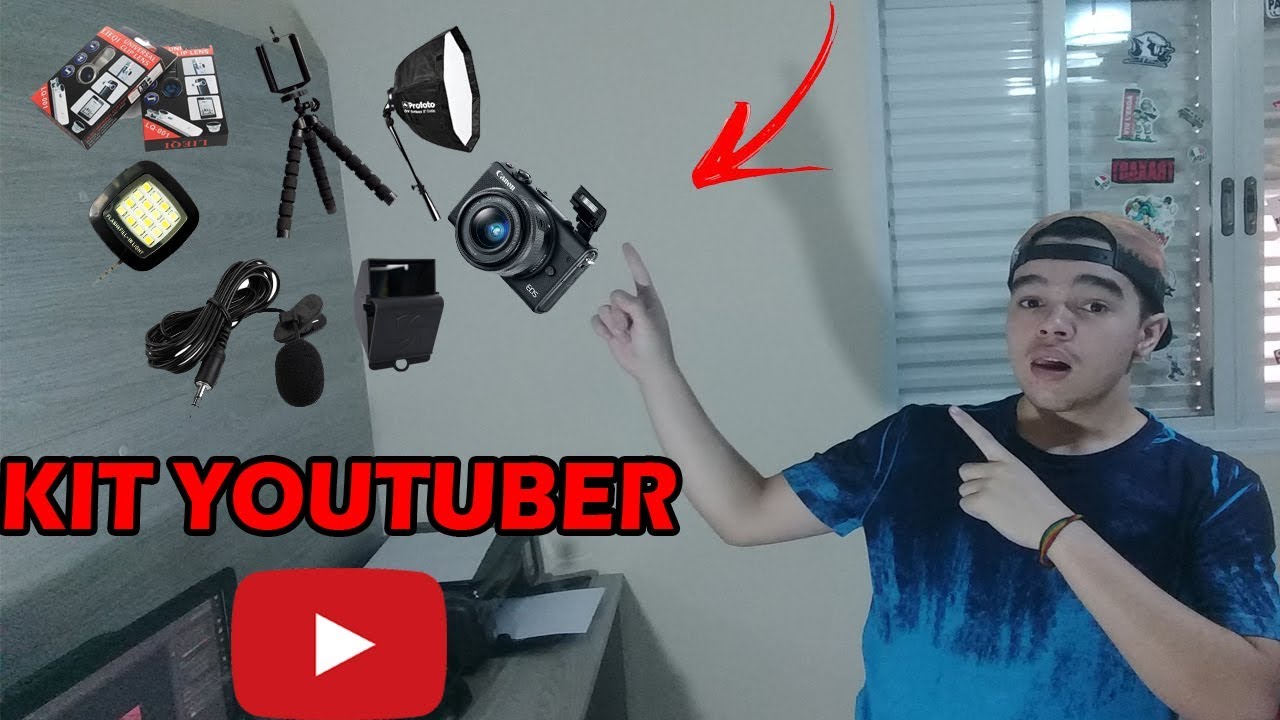 UNBOXING - KIT YOUTUBER - YouTube