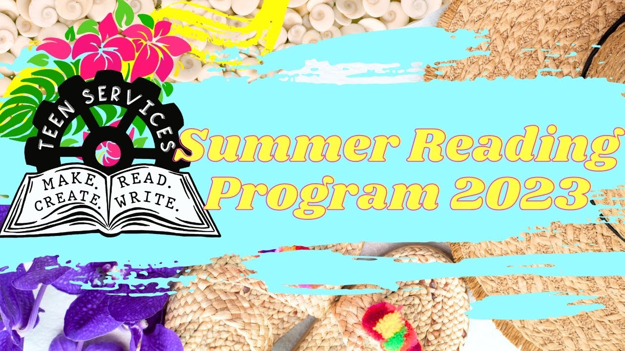Teen Maker Space - Summer Reading Program 2023 Announcement - YouTube