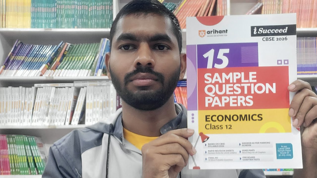 Arihant I Succeed Sample Paper Economic Class 12 For Cbse Full Review ...