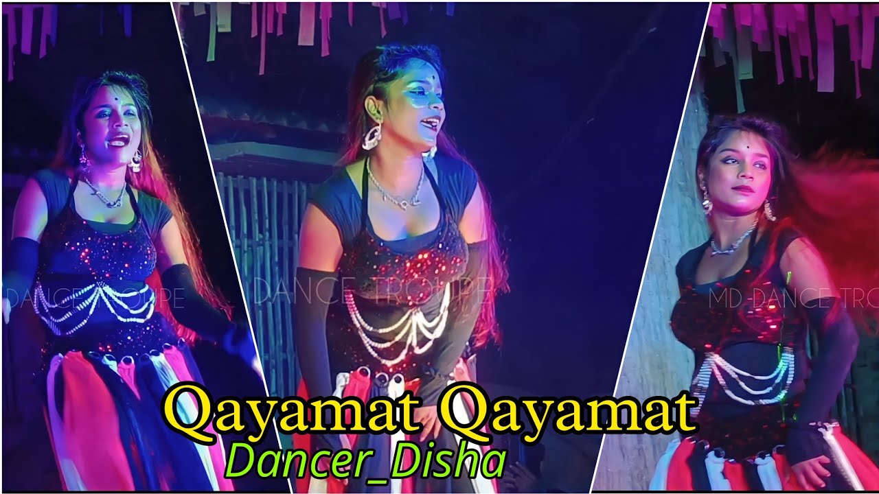 yah Aankhen | Qayamat Qayamat | Hindi Dance song | Stage dance | Dancer_ Disha - YouTube
